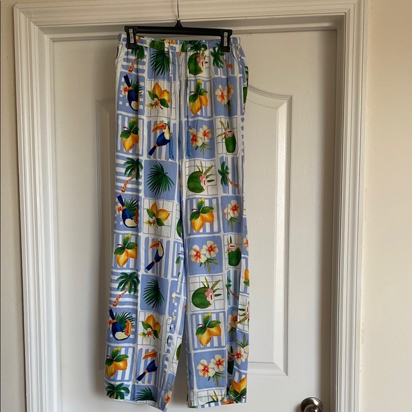 True Destinations Resortwear | Pants & Jumpsuits | Toucan Coconut Vaca ...